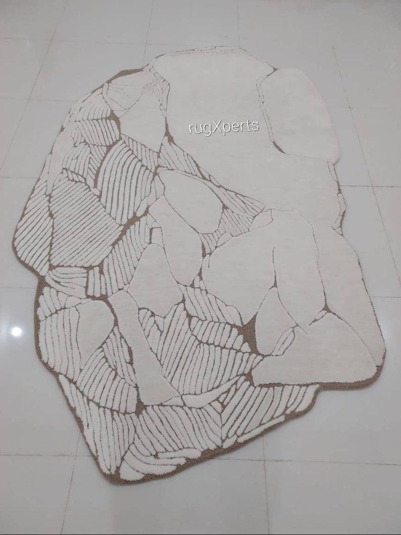 Premium Quality Modern Abstract Odd Shape Area Rug for Living Room ...