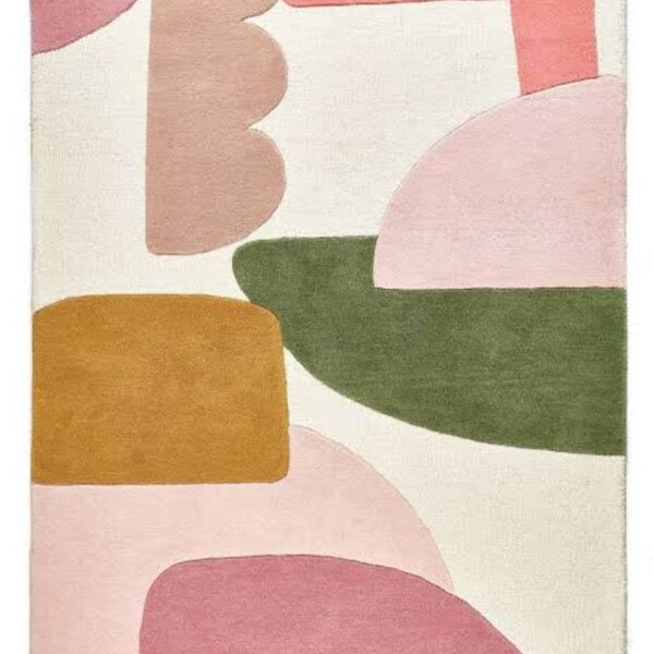 Hand Painted Rug - Etsy