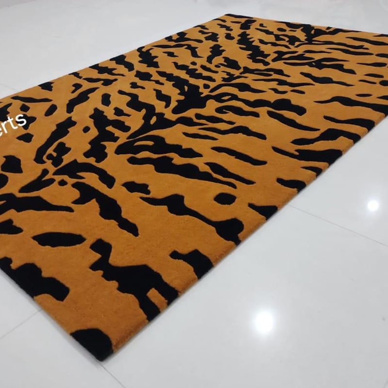 Tiger Rug - Etsy