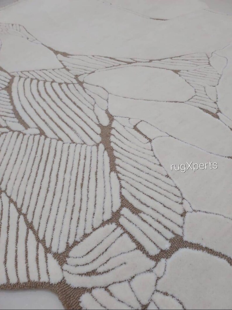 Premium Quality Modern Abstract Odd Shape Area Rug for Living Room ...