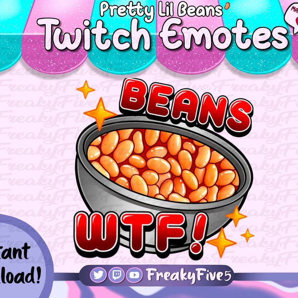 Beans Twitch Emote - Etsy UK