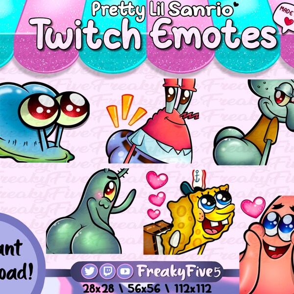 Twerking Twitch Emotes - Etsy Canada