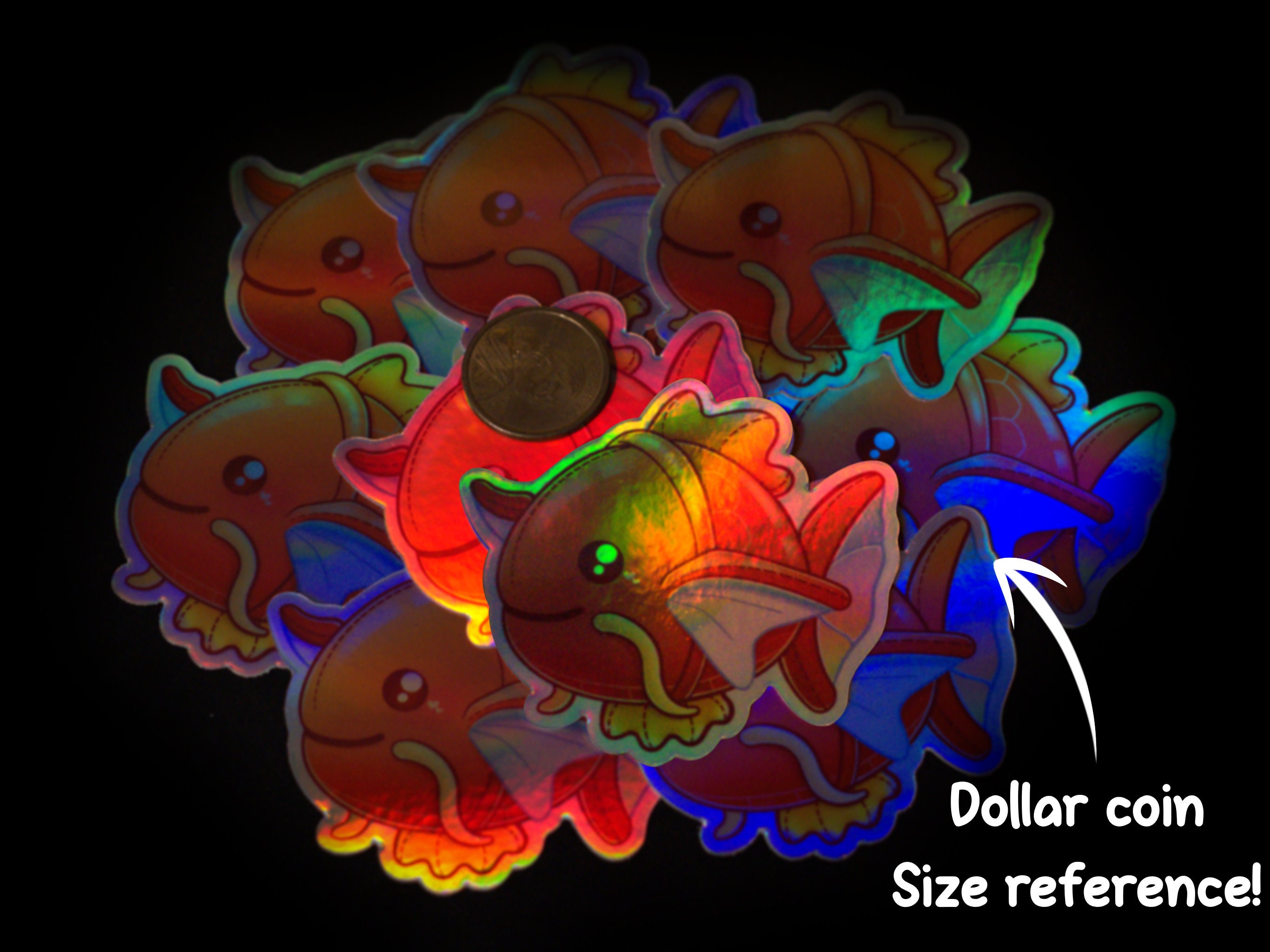 Plushie Ditto Magikarp 3 Vinyl Stickers Die Cut - Etsy