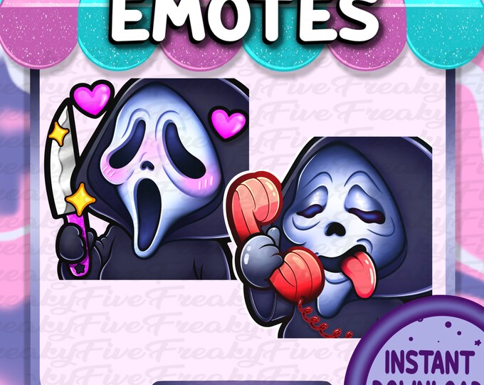 Scary Movie Ghostface Scream Ghost Face Wassup Mask - Etsy