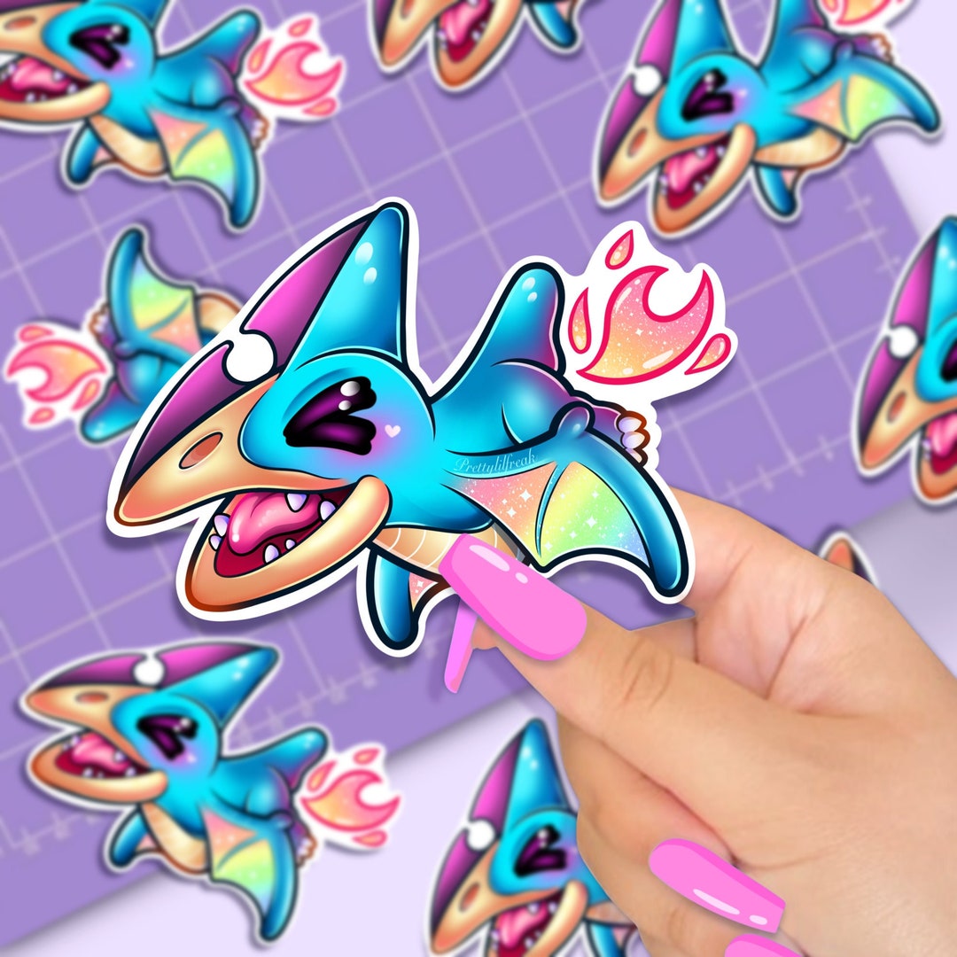 DINOSAUR STICKER PACK 3" Vinyl Stickers! | Ark Stickers | Pteranodon ...