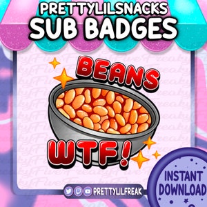 Hilarious Baked Bean Emote for Twitch and Discord! Funny Emotes | Baked ...