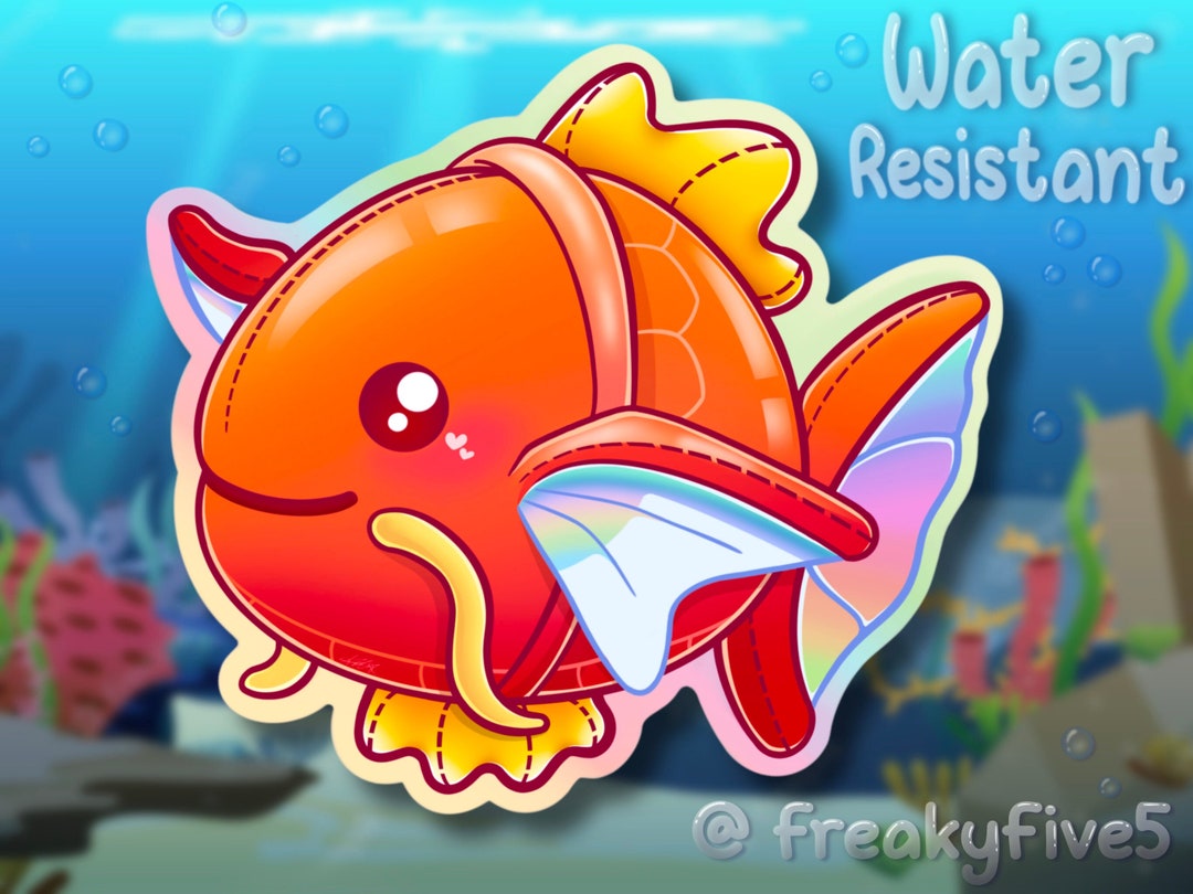 Plushie Ditto Magikarp 3 Vinyl Stickers Die Cut - Etsy