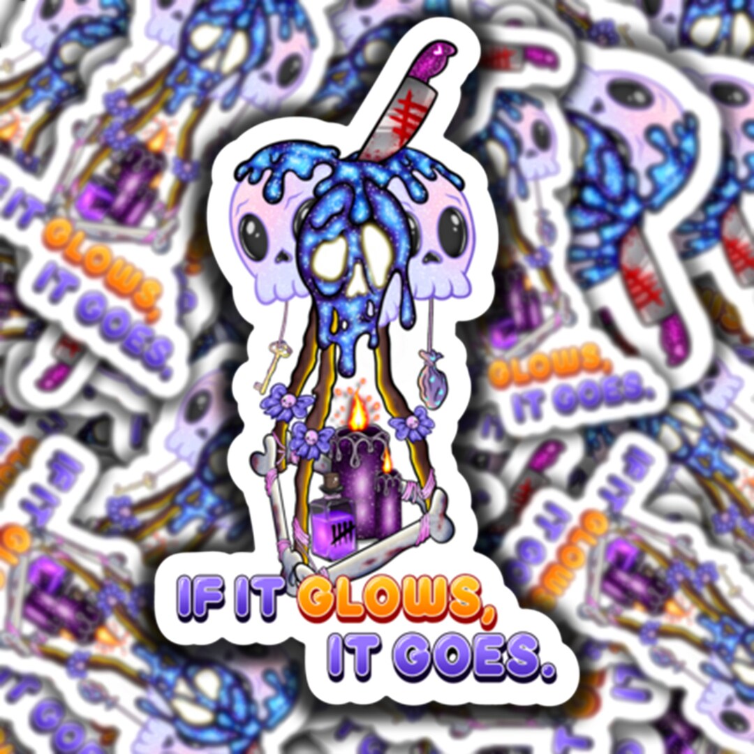 MINI Hex Totem 3 Vinyl Sticker DBD Hex Totem Sticker - Etsy