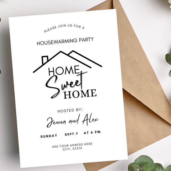 House Warming Blessing Invitation - Etsy