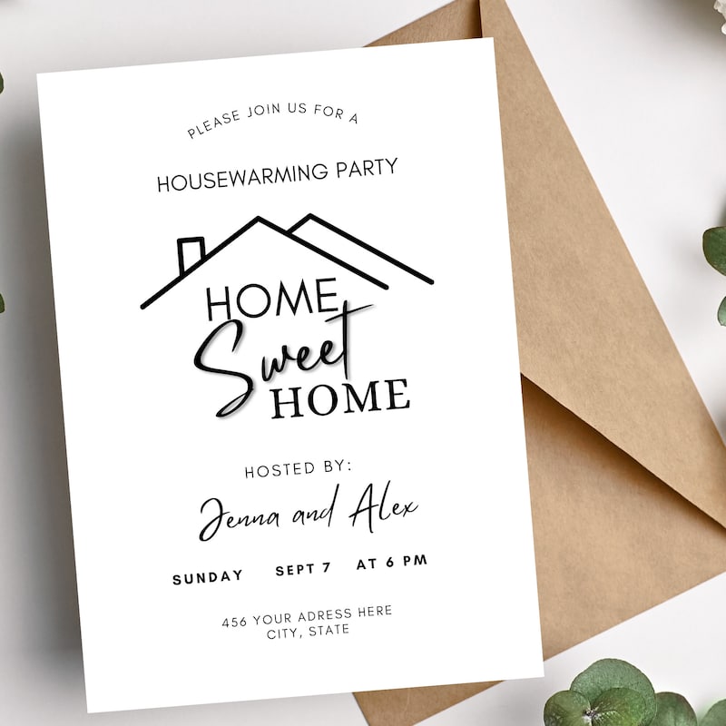 House Blessing Invitation - Etsy