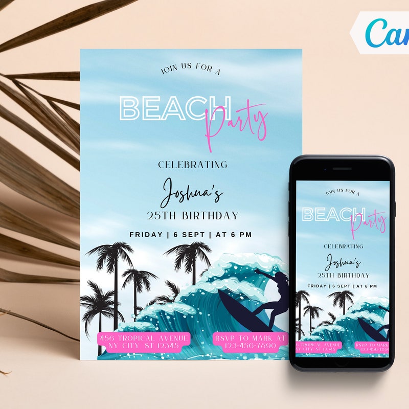 Surf Party - Etsy