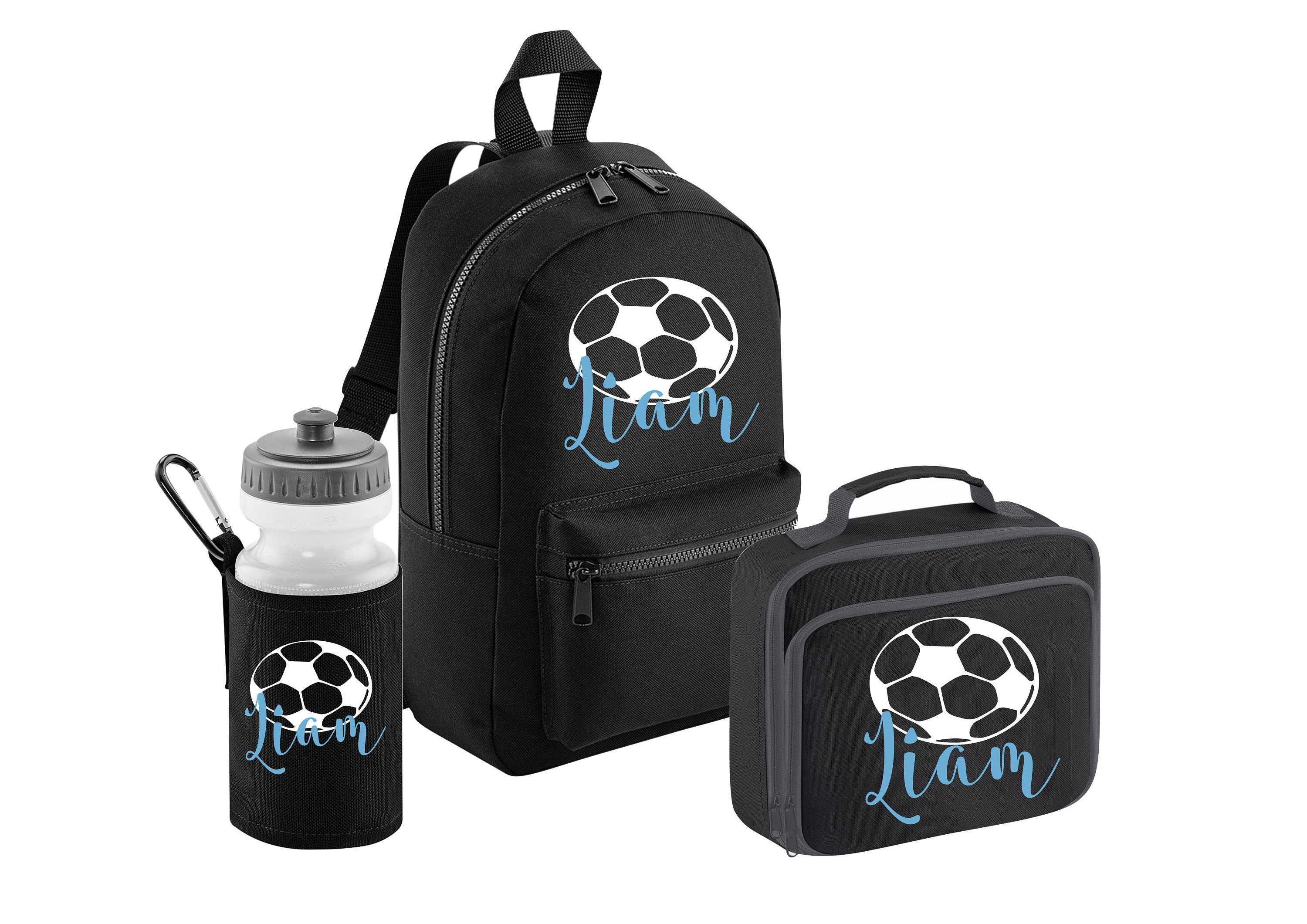 PERSONALISED: Your Name Mini Backpack Back Pack, Lunch Bag Box and ...