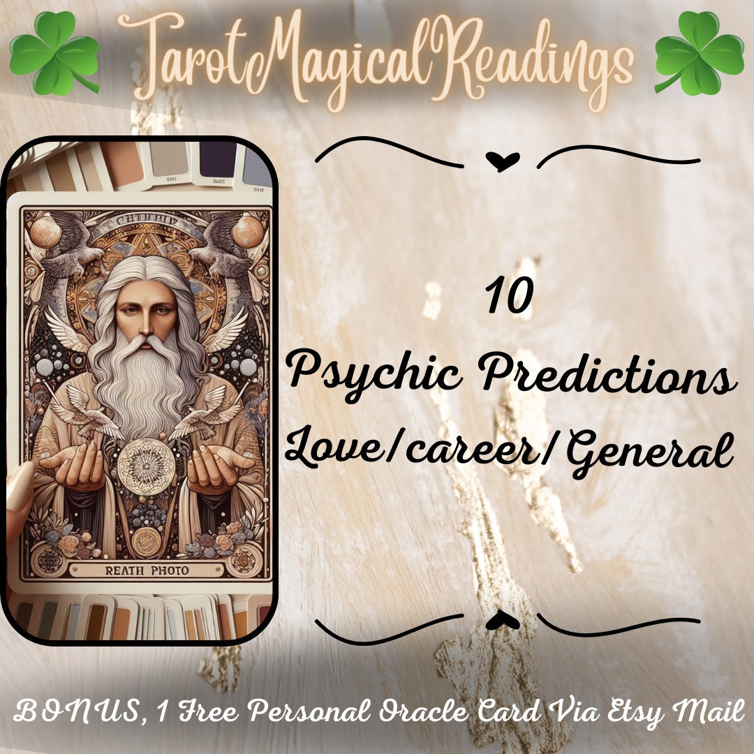 10 Psychic Predictions Same Day Psychic Reading Love-General-Career ...