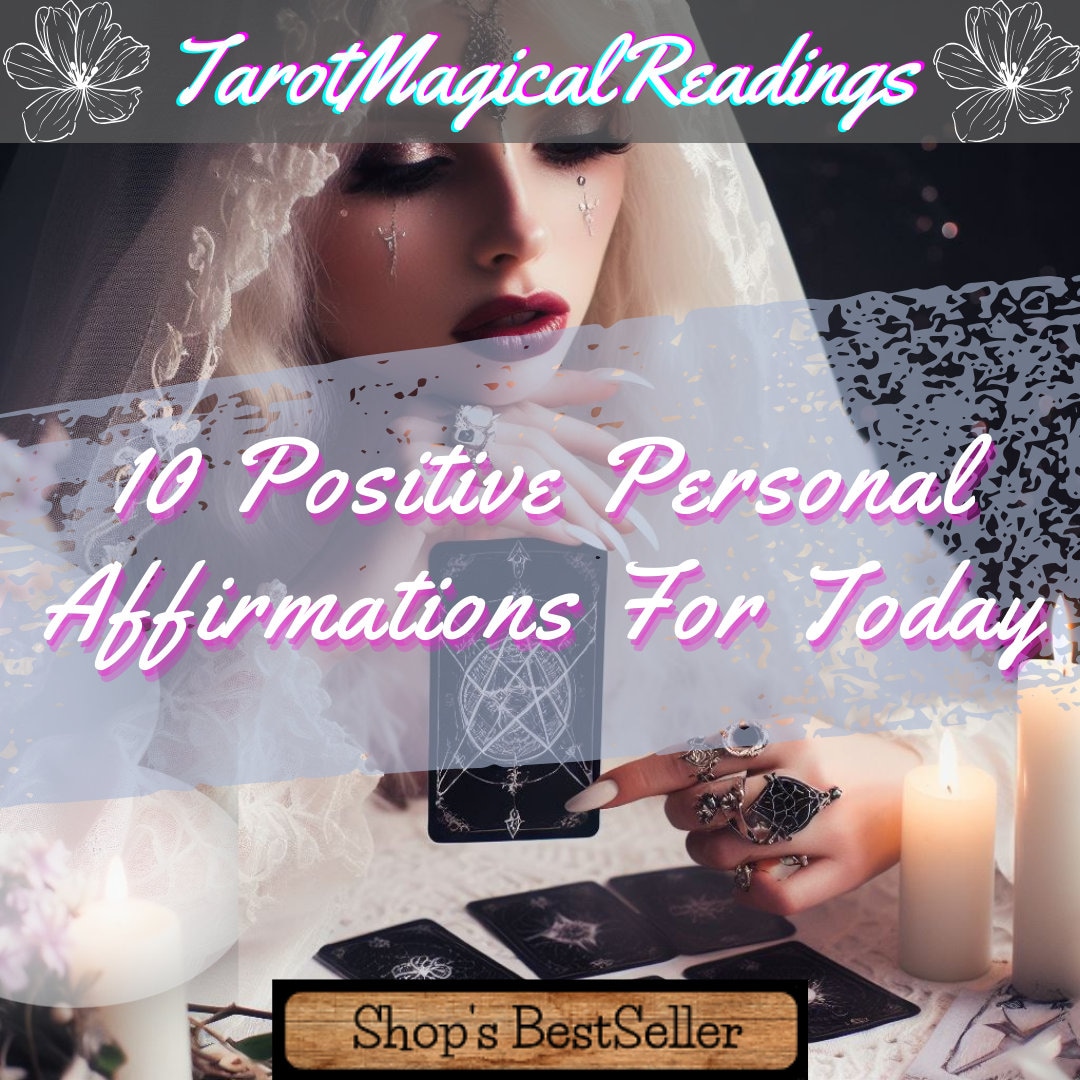10 Personalized Positive Affirmation Reading - Etsy