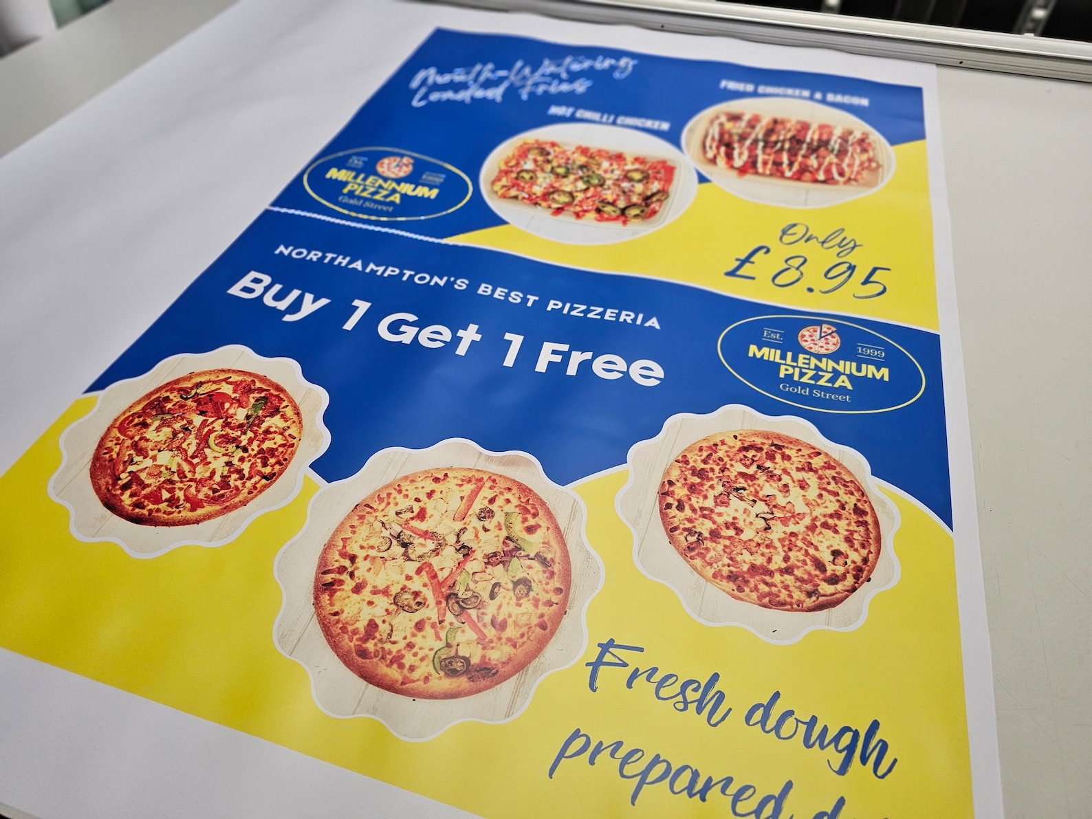 Backlit Poster Printing A0 A1 A2 A3 A4 for Back Light, Light Boxes Menu ...