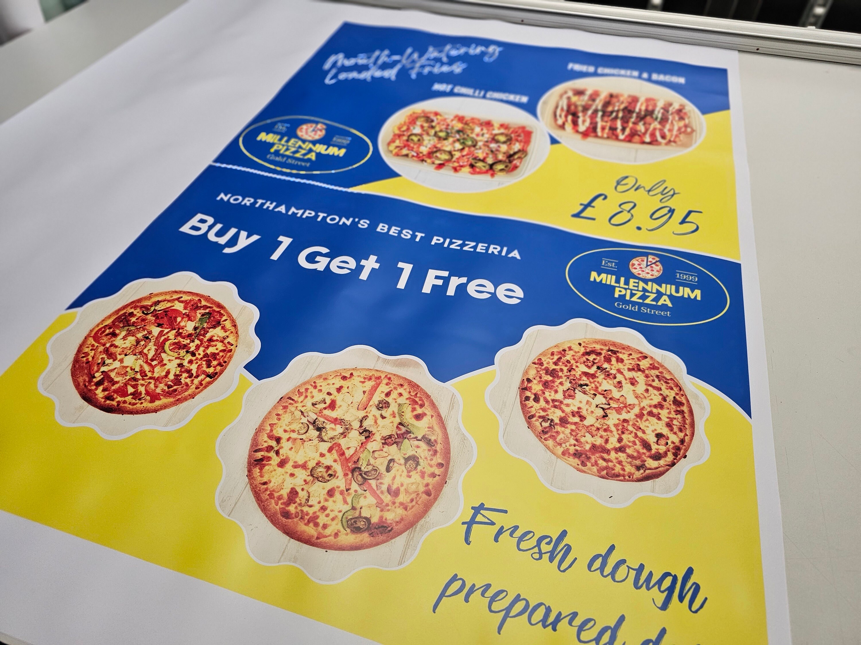 Backlit Poster Printing A0 A1 A2 A3 A4 for Back Light, Light Boxes Menu ...