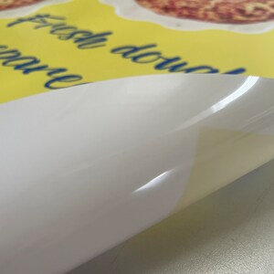 Backlit Poster Printing A0 A1 A2 A3 A4 for Back Light, Light Boxes Menu ...