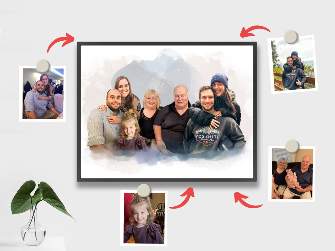 Realistic Merge of Multiple Photos, Add Loved Person to Photo, Family ...