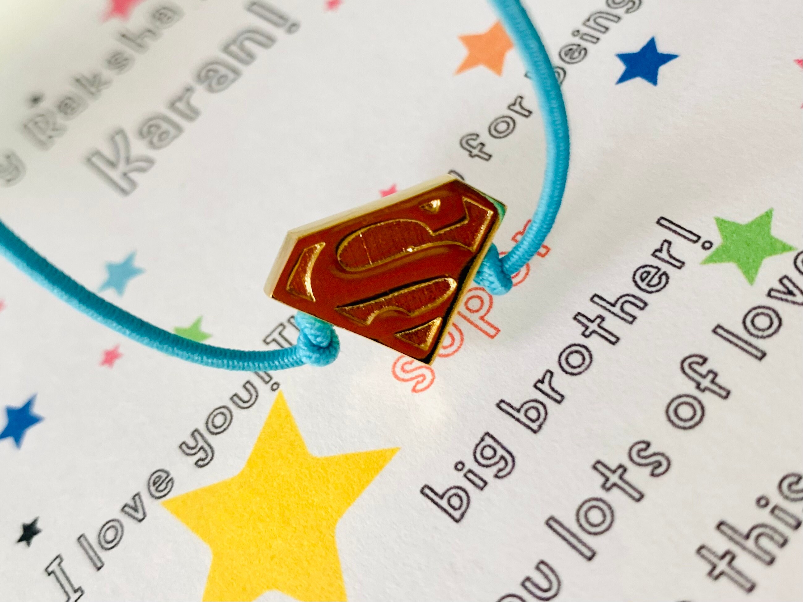 Personalised Raksha Bandhan Rakhi With Card and Envelope for Brother ...