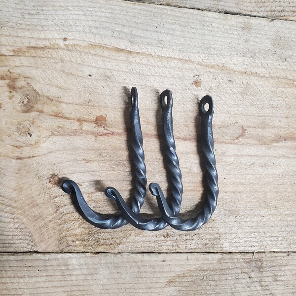 Hand Forged Hooks - Etsy