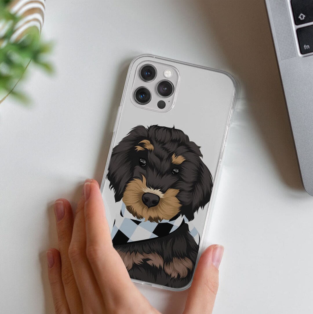 Unique Animal Smartphone Cover: Hand-drawn Canine and Feline Portraits ...