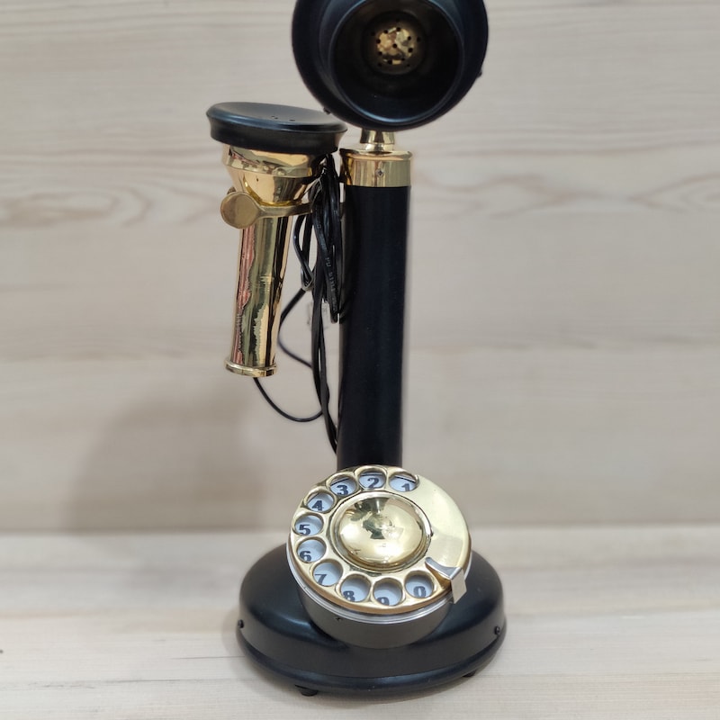 Antique Candlestick Telephones - Etsy