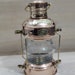 Set of 2 Brass & Copper Anchor Oil Lamp Nautical Maritime Ship Lantern ...