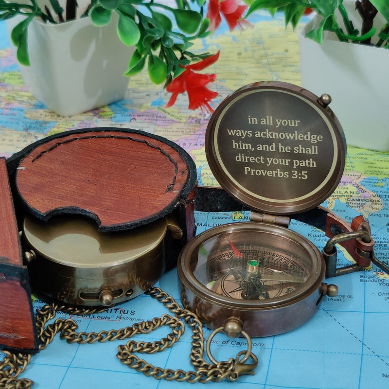 Personalized Compass - Etsy