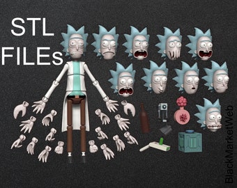 Rick and Morty Stl Files - Etsy Australia