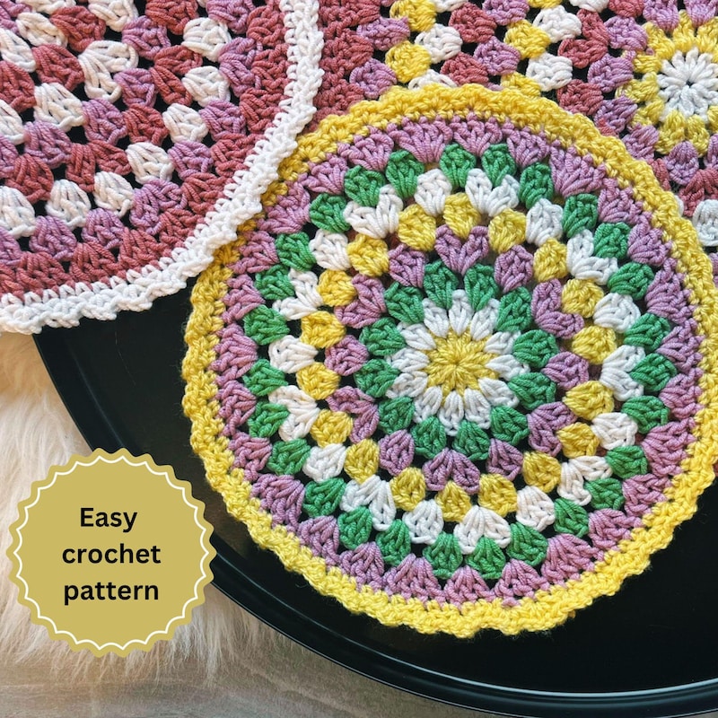 Daisy Granny Circle - Etsy