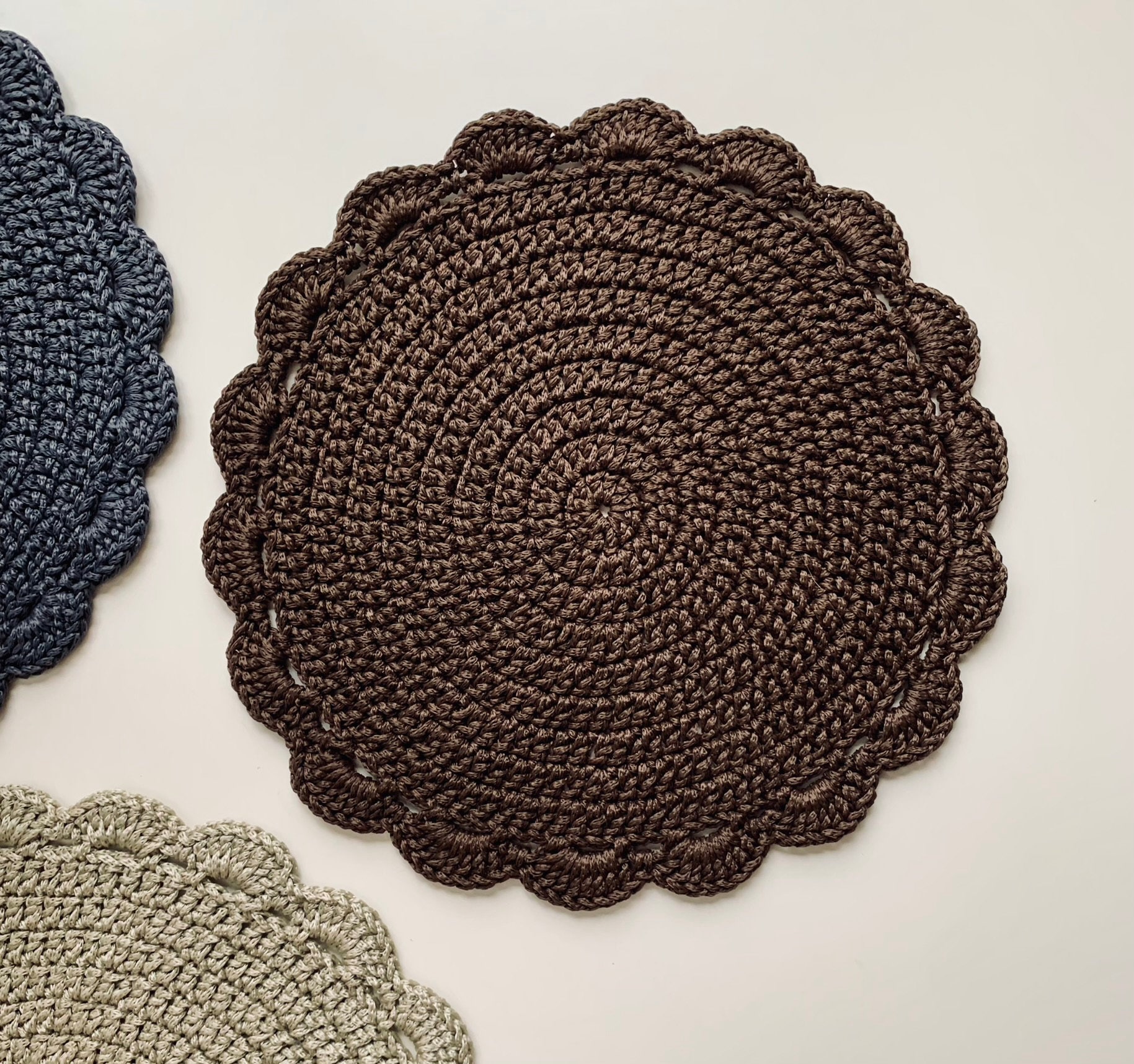 Easy Crochet Pattern for Drink Coaster Crochet Gift for Mom - Etsy