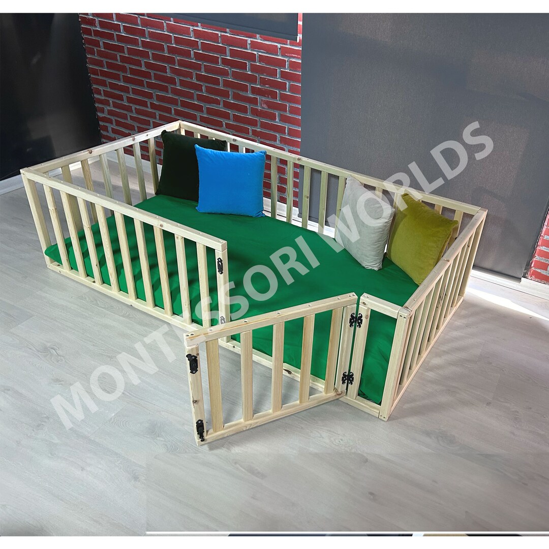 Floor Bed Nursery Bed Montessori Platform Bed Montessori - Etsy