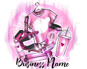 Crafter Logo, Business Logo, Tumbler Logo Design, Crafter Logo, Cartoon ...