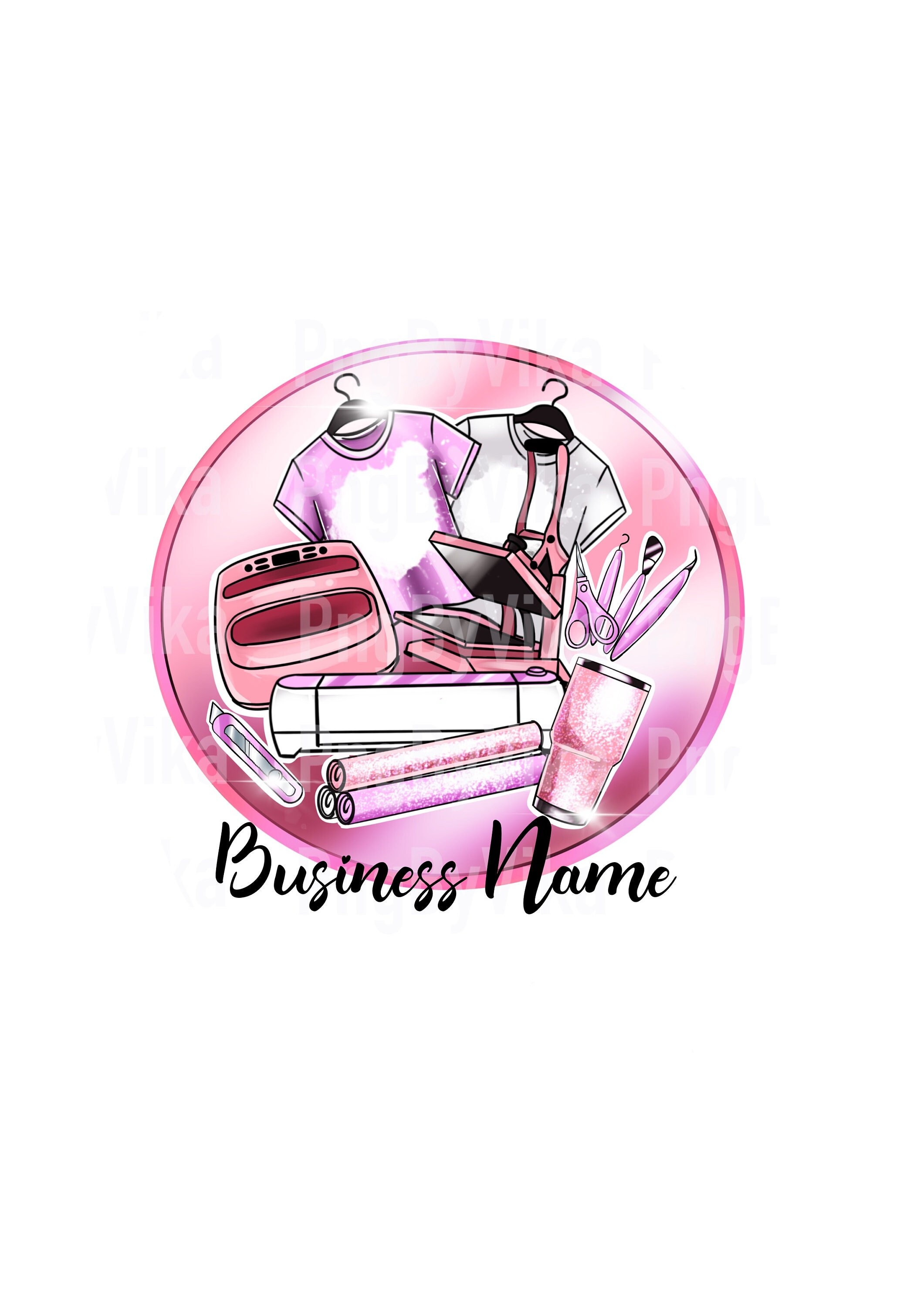 Crafter Logo, Business Logo, Tumbler Logo Design, Crafter Logo, Cartoon ...