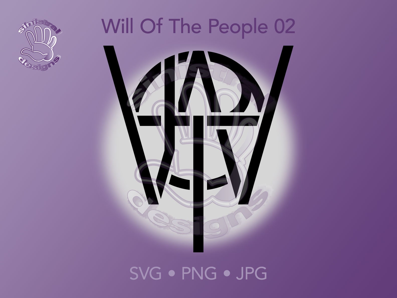 Will of the People Muse Stencil SVG PNG JPG Cricut Silhouette Craft ...