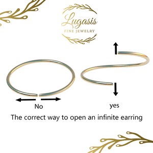 Gold Cartilage Helix Earring - 14k Gold Filled Helix Hoop With 3mm Pink Opal – Handmade ...