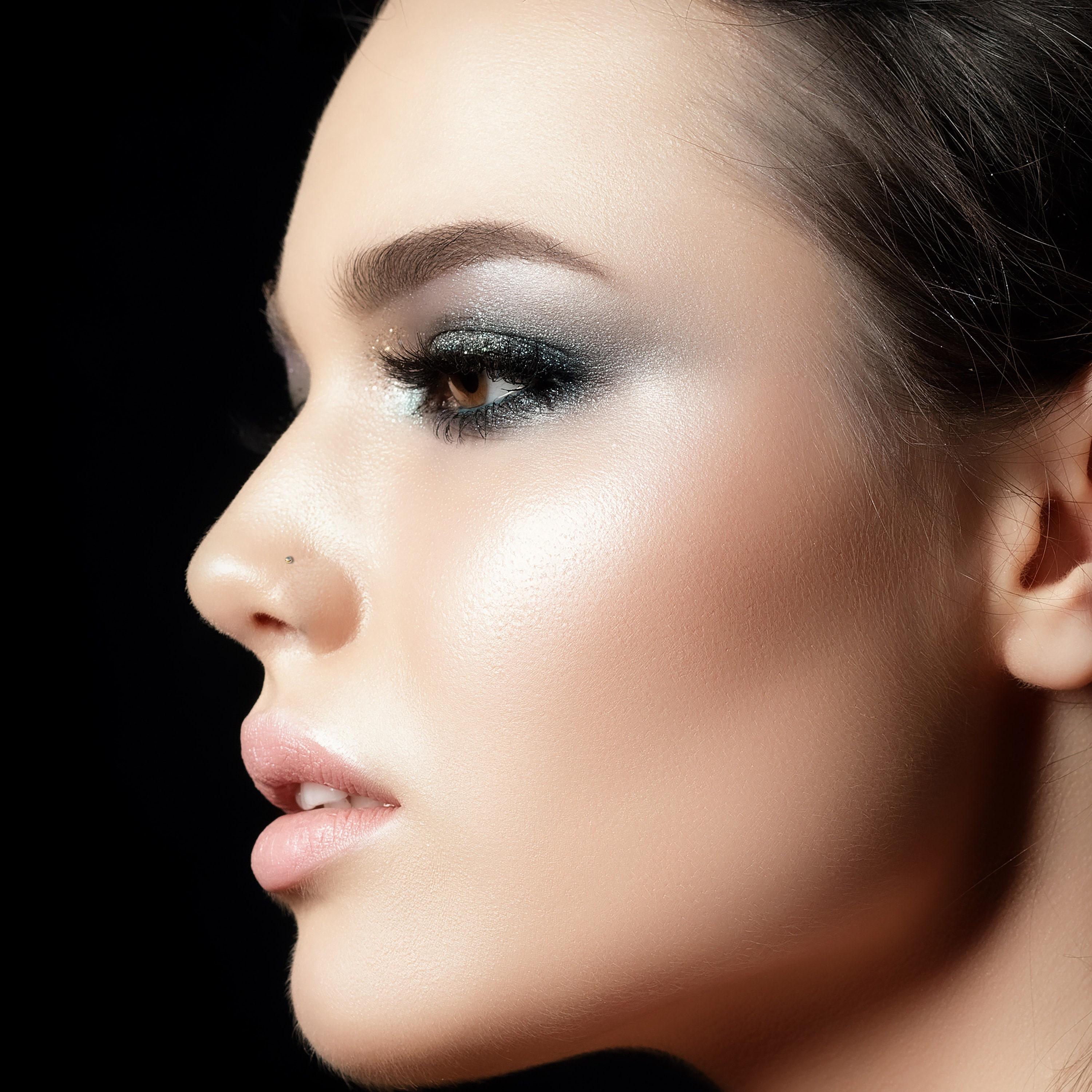 Ultra Tiny Gold Nose Stud Ball 1mm - 22G Very Small Nose Pin Jewelry L ...