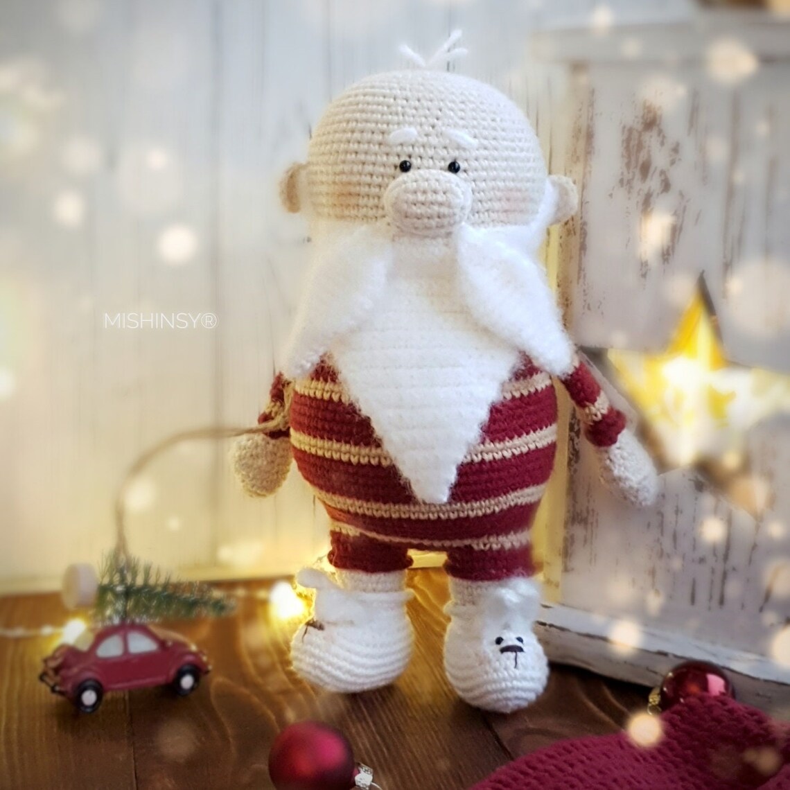 PDF Santa Crochet Pattern ENGLISH Crochet Pattern PDF - Etsy