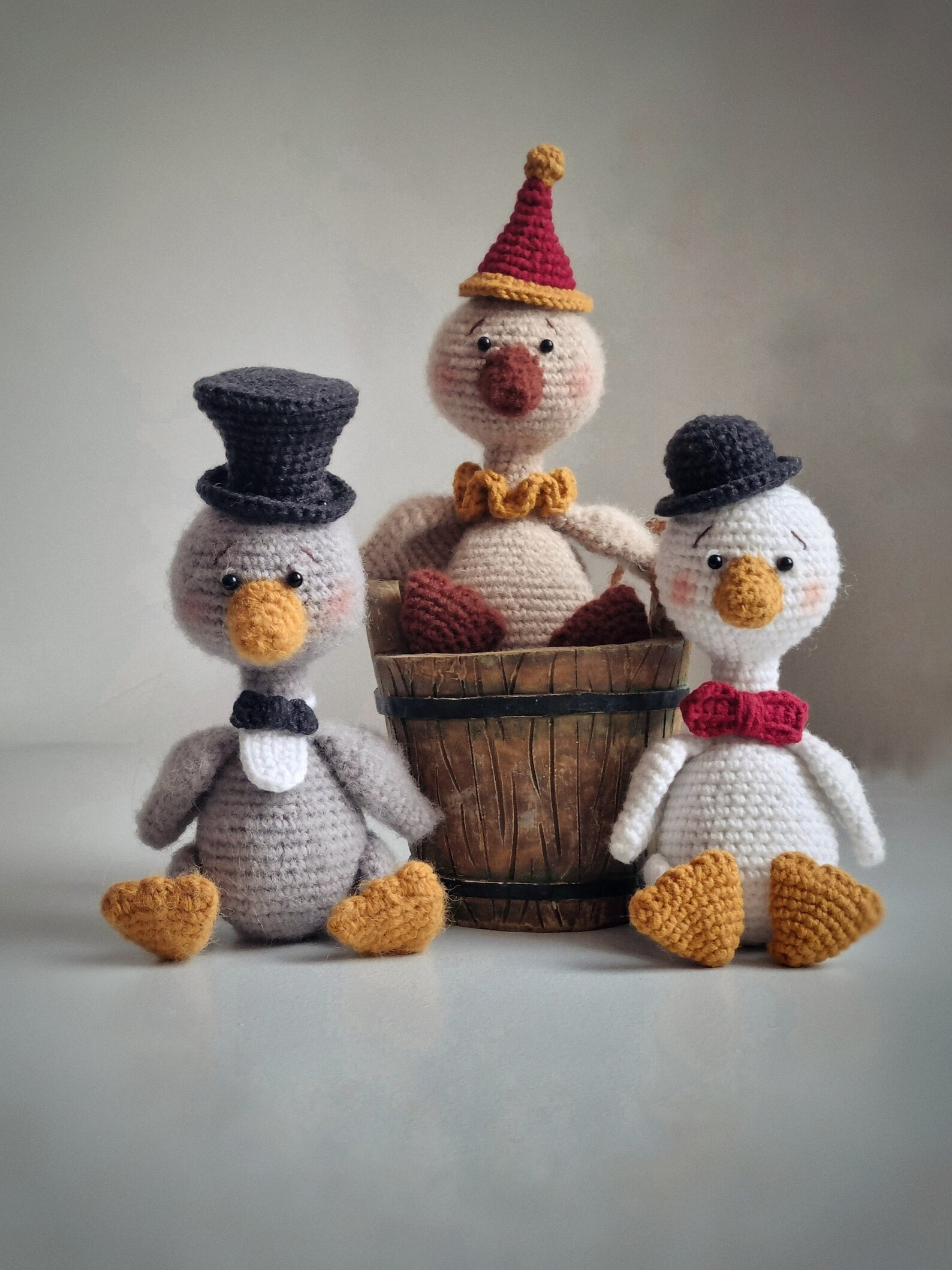 PDF Geese CROCHET PATTERN 3 in 1 Amigurumi Goose - Etsy