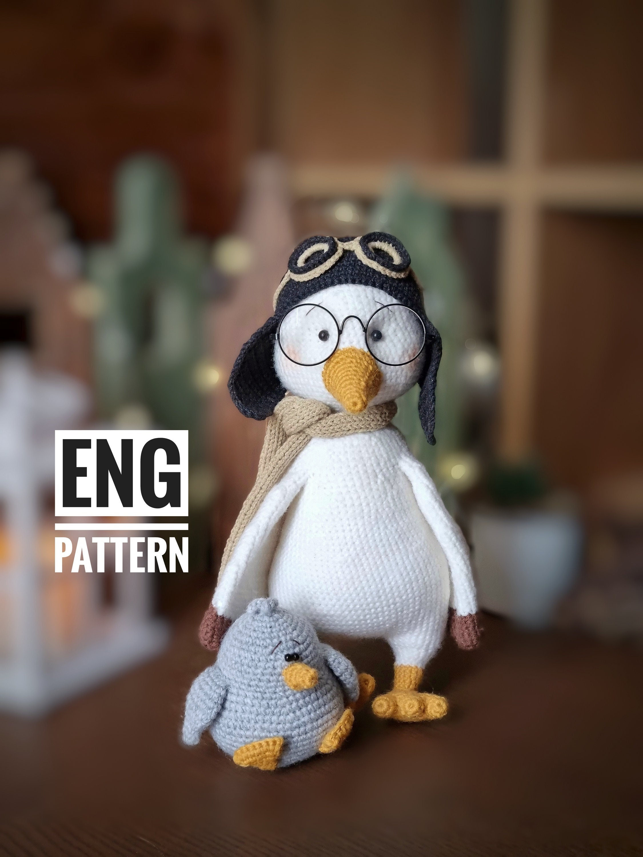 PDF Stork Crochet Pattern Amigurumi Pilot Pattern English - Etsy Canada