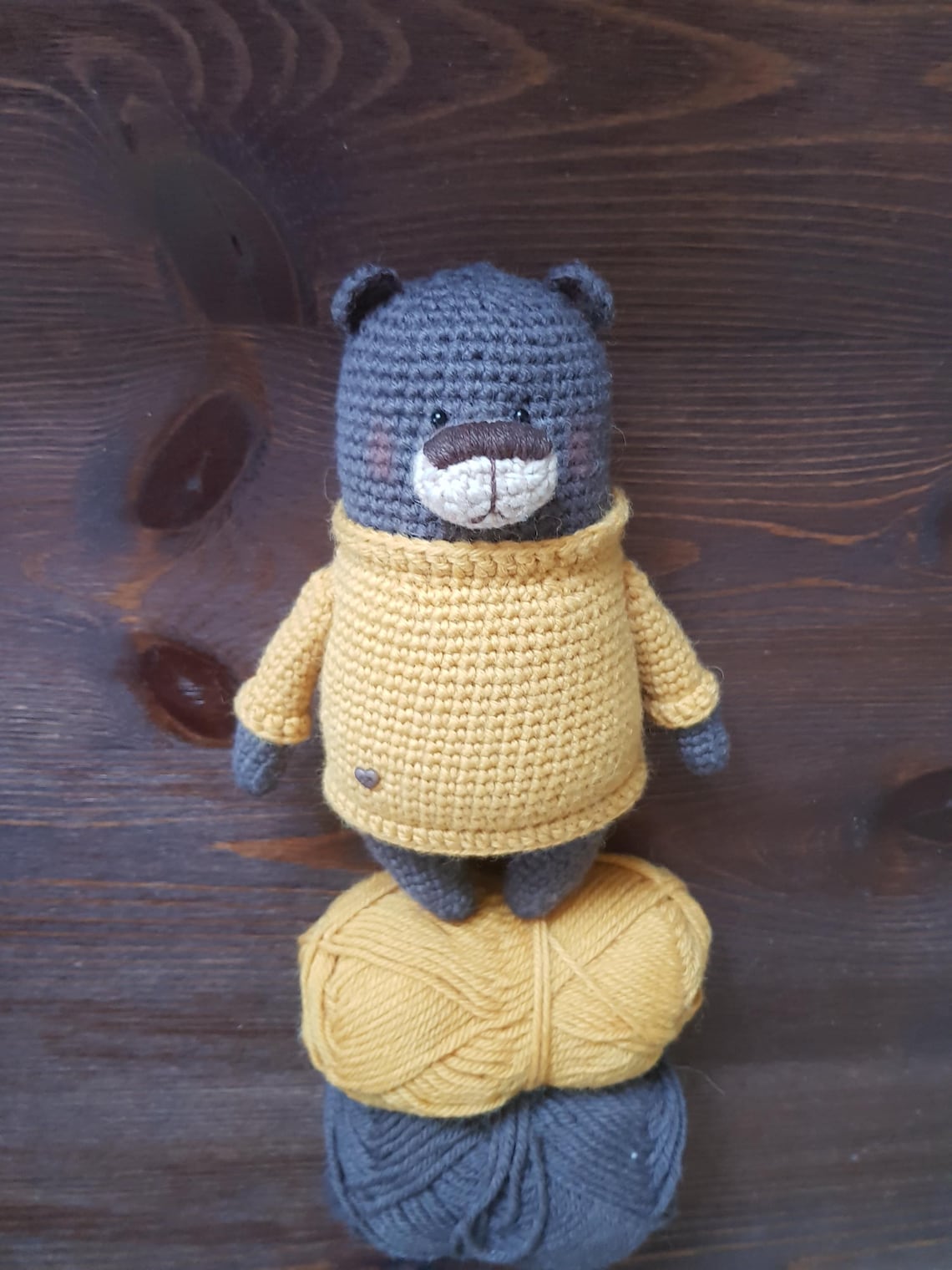 Crochet Bear Amigurumi Pattern: Teddy Bear Tutorial (PDF) - Etsy