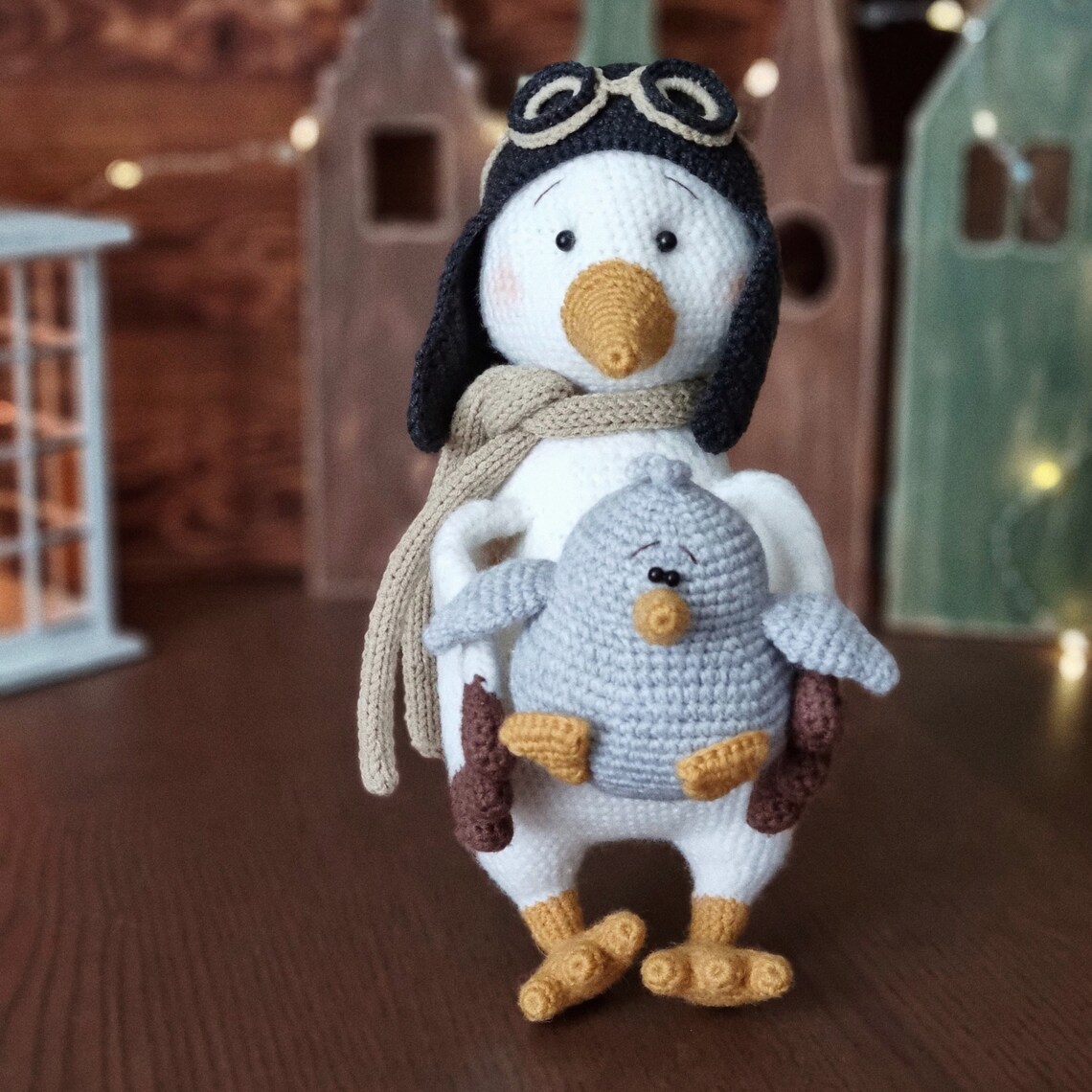 PDF Stork Crochet Pattern Amigurumi Pilot Pattern English - Etsy