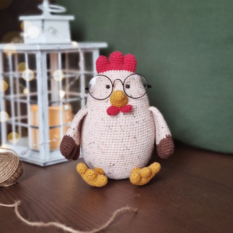 Amigurumi Crochet Pattern Funny Chicken Pattern PDF - Etsy