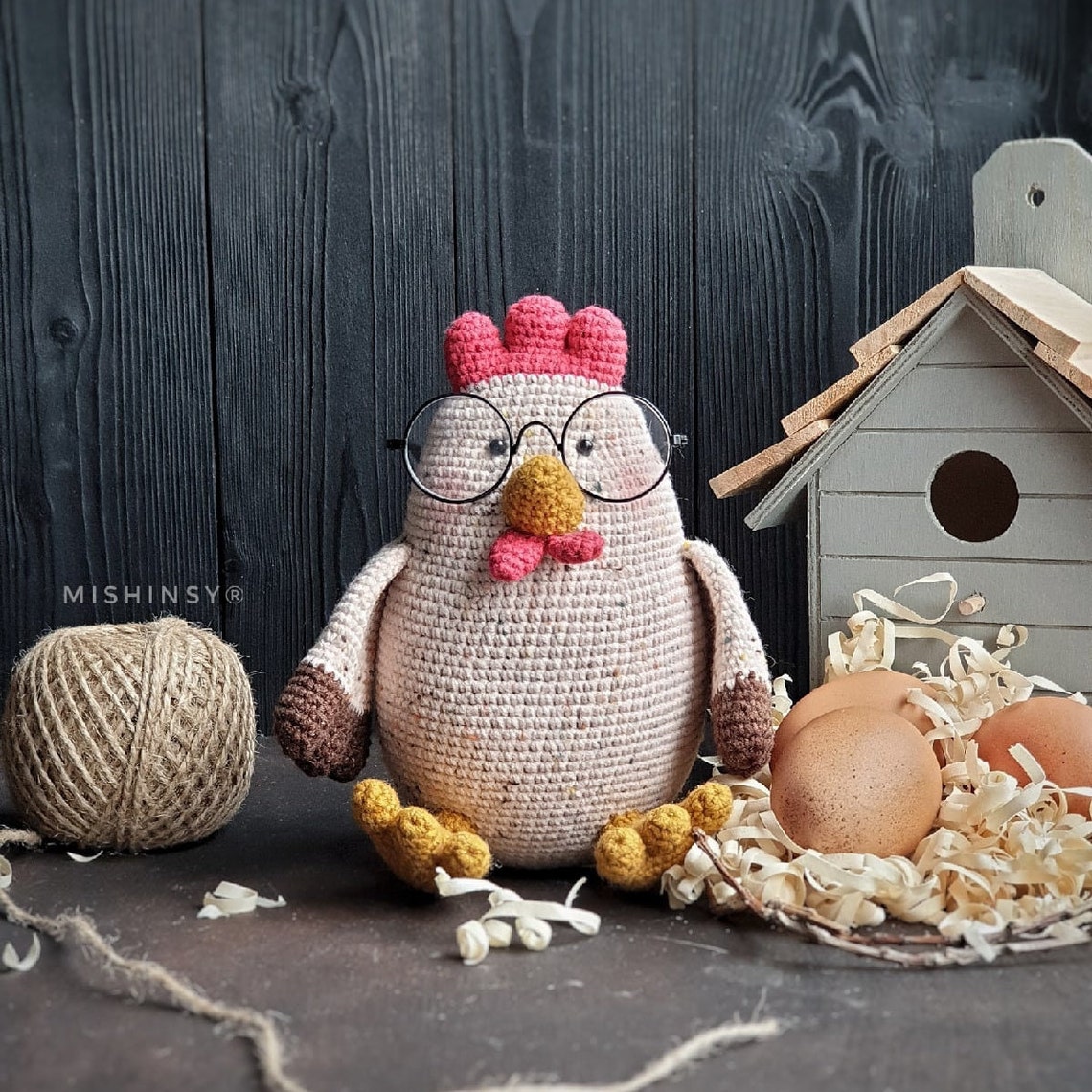 Amigurumi Crochet Pattern Funny Chicken Pattern PDF - Etsy