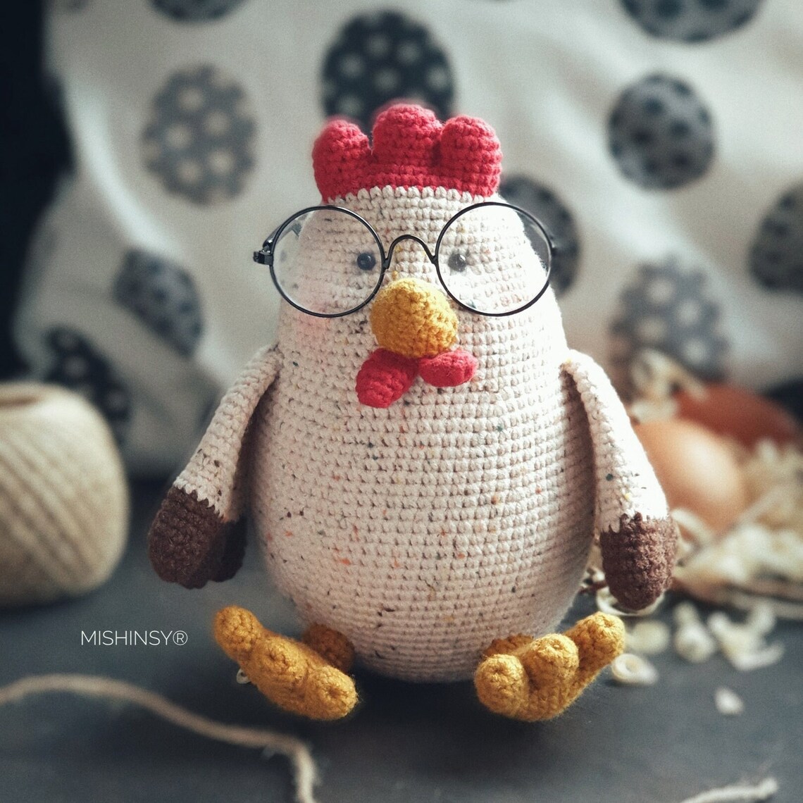 Amigurumi Crochet Pattern Funny Chicken Pattern PDF - Etsy