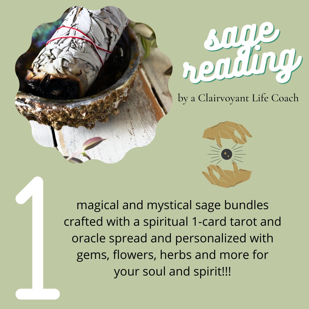 Intuitive, Mysterious and Magical Sage Tarot and Oracle Card Healing ...