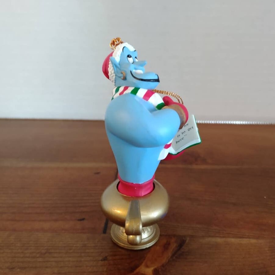 Vintage Grolier Disney Genie Lamp Aladdin Christmas Ornament 022901 - Etsy