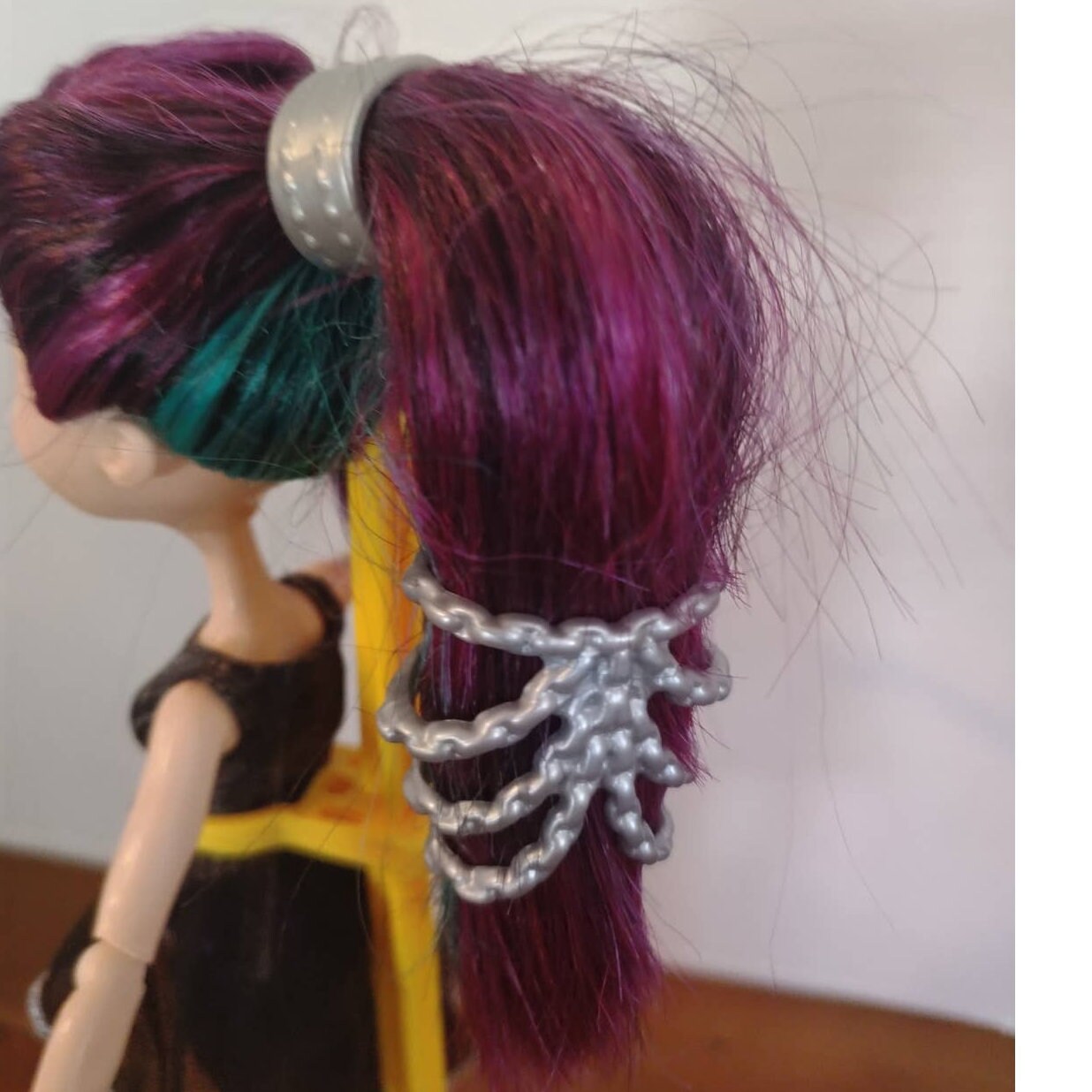 Ever After High Raven Queen Dragon Games Hair Barrett Chain - Etsy
