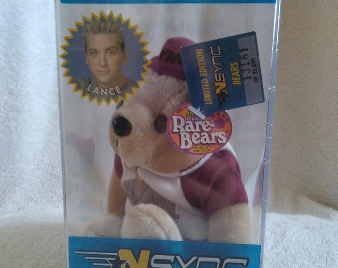 Nsync Lance Rare Bears Limited Edition 1,3181 Out of 25,000 ...
