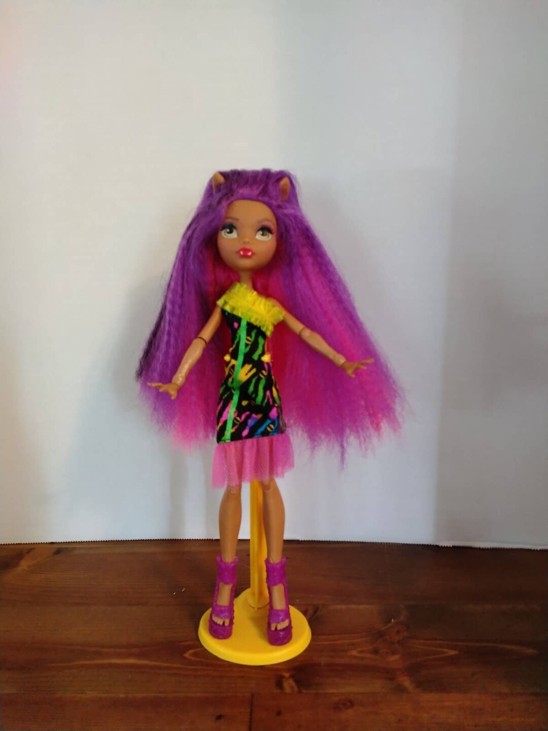 Electrified Clawdeen Wolf Monster High Monstrous Hair 2017 Doll - Etsy